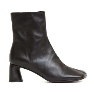 Halmanera Stivaletto Pelle Nera Tacco 60 Mm - - Shoes - Damen - Schwarzk - 36 EU