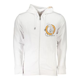 Cavalli Kapuzen-Zip-Sweatshirt Wei&szlig; Herren - - Sweatshirts & Hoodies - Herren - Wei&szlig; - M
