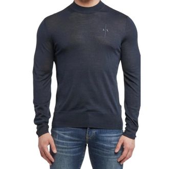 A|X Armani Exchange Armani Exchange Pullover - - Knitwear - Herren - Blau - S