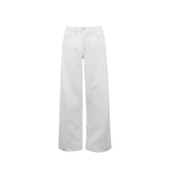 Icon Denim Los Angeles Wei&szlig;e Wide Leg Low Rise Jeans - - Jeans - Damen - Wei&szlig; - W27