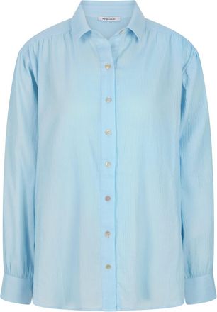 Peter Hahn Long-Bluse Peter Hahn blau