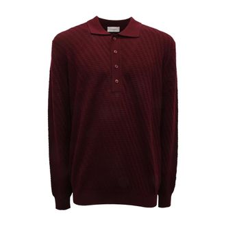 Paolo Pecora Homme, Tops, Rouge, Taille: XL Pulls &agrave; col rond