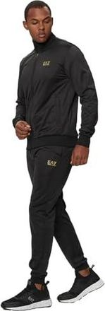 Emporio Armani Homme Surv&ecirc;tement Zipp&eacute; &Agrave; Logo, Black, S