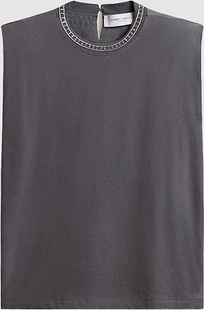 Golden Goose Tee-Shirt Journey Gris