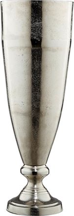 Ambia Home Bodenvase, Nickel, Metall, konisch, 54 cm, zum Stellen, auch f&uuml;r frische Blumen geeignet, Dekoration, Vasen, Bodenvasen
