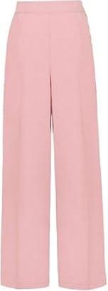 Hell Bunny Giselle Trousers Femme Pantalon en Toile Rose Clair L 95% Polyester, 5% Élasthanne Marlene