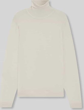 HUGO BOSS Regular Fit Rollkragenpullover aus reiner Schurwolle Modell MUSSO