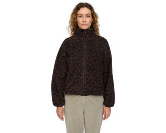 Mazine Winterjacke Mazine Printed Sherpa Jacket - Fleecejacke