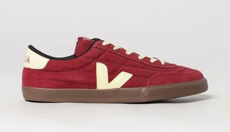 Veja Niedrige Panenka-Sneaker aus Leder und Veloursleder mit Steppdetails
