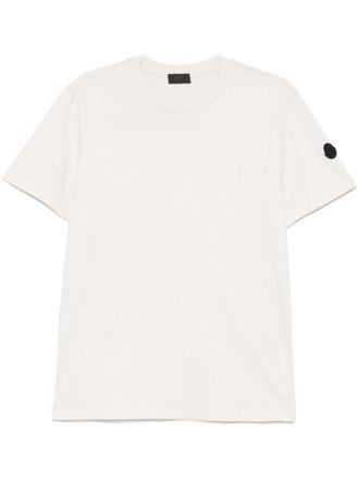 Moncler t-shirt à logo imprimé - Gris