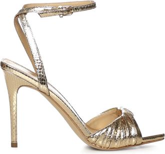 Michael Kors Femme, Chaussures, Jaune, Taille: 38 1/2 EU Sandales &agrave; Talons Hauts