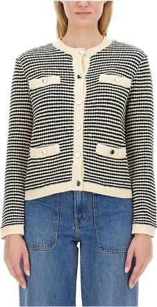 Tory Burch Femme, Pulls, Multicolore, Taille: 42 FR Kendra Cardigan