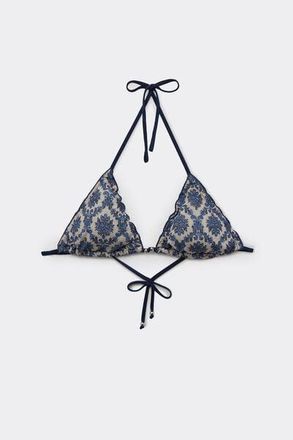 Calzedonia Triangel-bikinioberteil Majolica Doll Blau