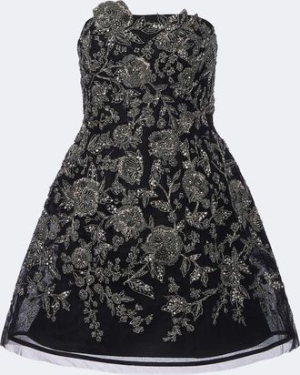 Carolina Herrera Verziertes Bustierkleid