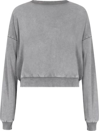 Mymo Sweatshirt Frauen grau