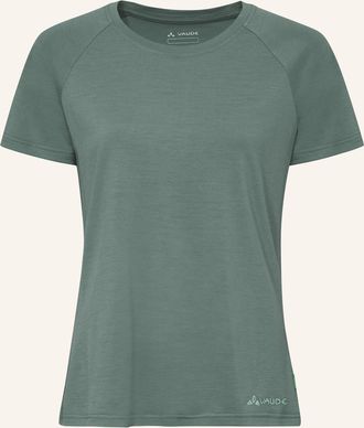Vaude Funktionsshirt W Essential Wool T-Shirt gruen