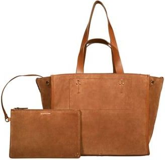 Jerome Dreyfuss Sac cabas L&eacute;on M en cro&ucirc;te de cuir
