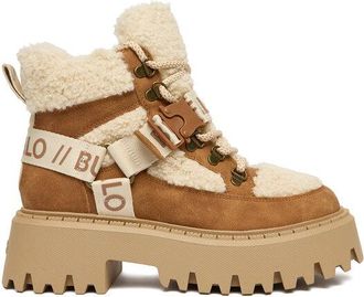 Buffalo Schnürschuhe Aspen Com Mid Warm 1622594 Beige