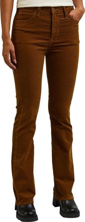 Lee Womens Breese Boot Pants, Brown, 25W x 31L