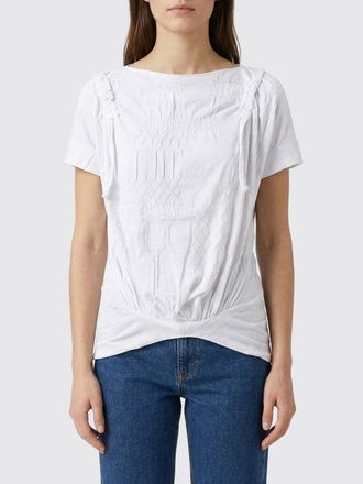 Yohji Yamamoto T-Shirt Femme couleur Blanc