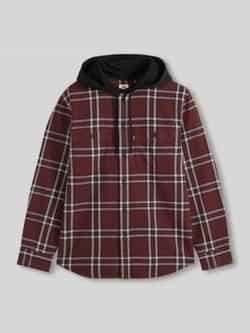 Levi's Regular Fit Freizeithemd aus reiner Baumwolle mit Kapuze