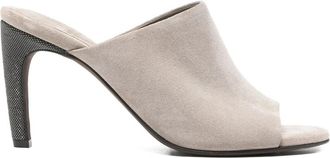 Brunello Cucinelli Peep-toe Heeled Sandals