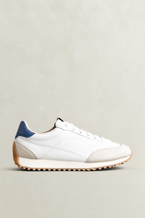 GANT Damen Beja Sneaker aus Glatt- und Veloursleder (37) EGGSHELL