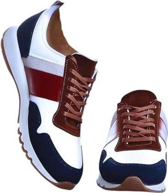 LEIF NELSON LN721X Chaussures de Sport pour Homme,Bleu,42