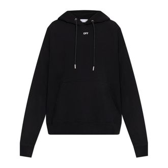 Off-white Herren, Sweatshirts & Hoodies, Schwarzk, SGröße
