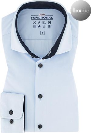 Pure Herren Hemd blau