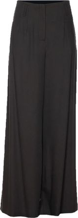 Federica Tosi Femme, Pantalons, Noir, Taille: 34 FR Pantagonna in Canvas