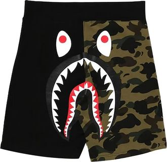 A Bathing Ape short de sport à motif camouflage - Noir