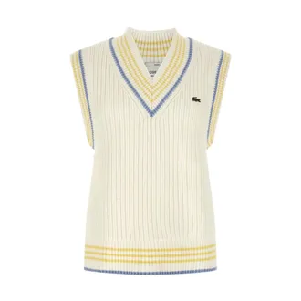 Lacoste Herren, Strickwaren, Wei&szlig;, LGr&ouml;&szlig;e