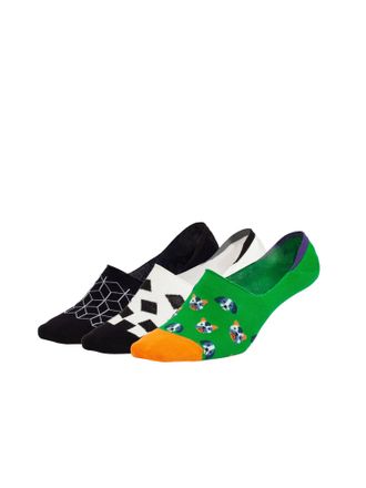 DillySocks Füßlinge Hidden Dog Geometrics