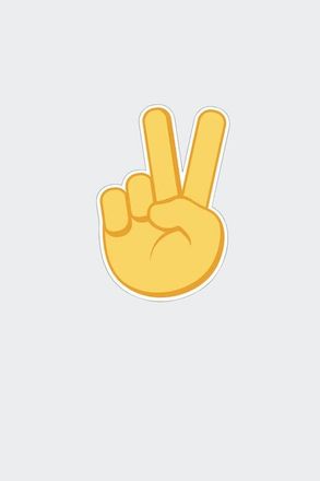 Crocs Peace Hand Sign - Taille TU