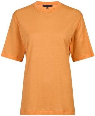 Tibi T-shirt uni &agrave; col rond en coton