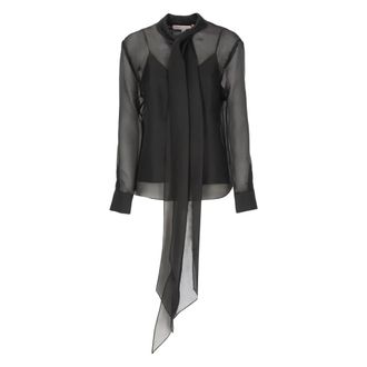 Carolina Herrera Seidenbluse - - Blouses & Shirts - Damen - Schwarzk - S