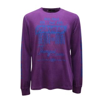 Dsquared2 Maglia Cotton Linen - - Tops - Herren - Lila - L