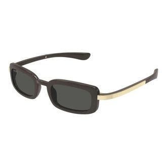Gucci Eckige Sonnenbrille - - Accessories - Herren - Braun - 47 MM