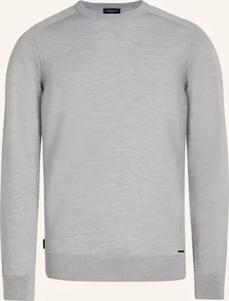 MR MARVIS Mr Marvis Strick The Merino Pullover grau
