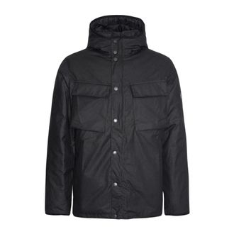 Barbour Longwell Wachsjacke - - Coats - Damen - Schwarzk - 2XL