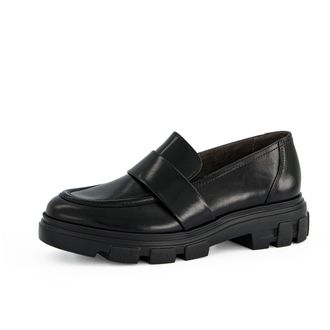 Paul Green Damen, Frauen Slipper,schluepfschuhe,College Schuhe,Businessschuhe,Slip-ons,Mokassins,Halbschuhe,Slides,Loafer,Schwarz (Black),37.5 EU / 4.5 UK