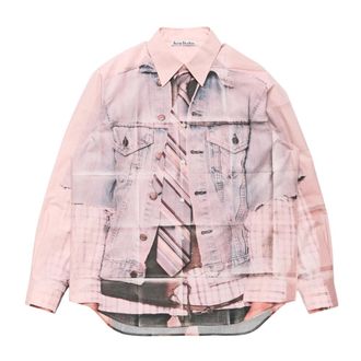 Acne Studios Casual Shirts - - Shirts - Herren - Rosa - M