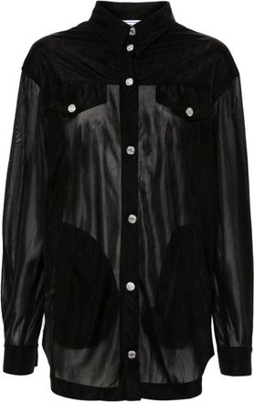 Moschino Femme, Blouses et Chemises, Noir, Taille: 36 FR Chemises