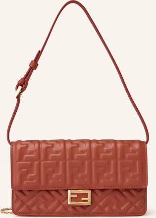 Fendi Geldbörse Baguette Zum Umhängen braun