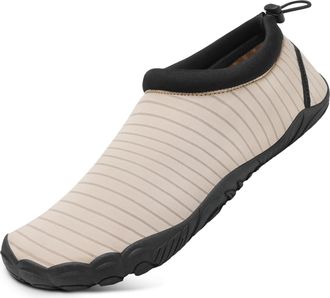 Mishansha Aquaschuhe Herren Badeschuhe Damen Sommer Wasserschuhe Beige 46