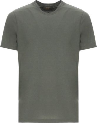 Zanone Homme, Tops, Vert, Taille: M T-Shirt IceCotton Coupe Slim