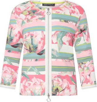 Betty Barclay Shirtjacke Damen mit Rippenstruktur (1-tlg)
