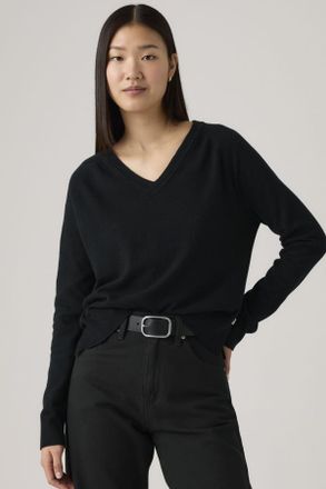 Levi's Cardigan Col V Supersoft - Femme - Noir / Anthracite Night - 2XS