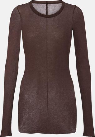 Rick Owens Top aus Baumwoll-Jersey